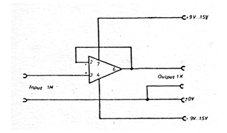 Seguidor de Tensión con el 741 (CIR10497S)
