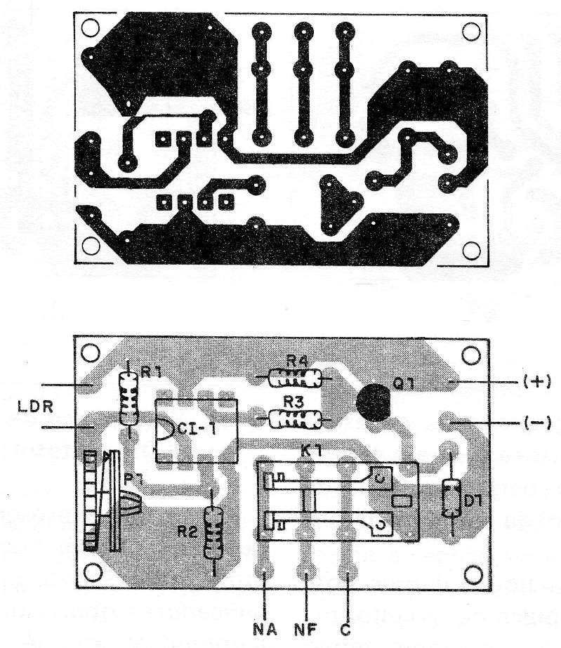 Relé Fotoeléctrico con el 741 (MIN140S)